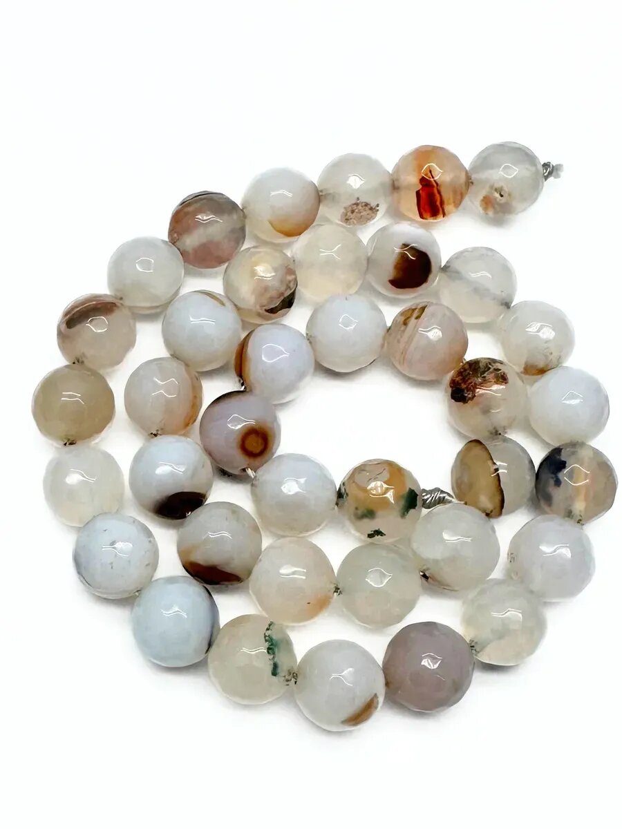 1046 Бразильские камешки для украшений 10 мм 1 нить люкс А++