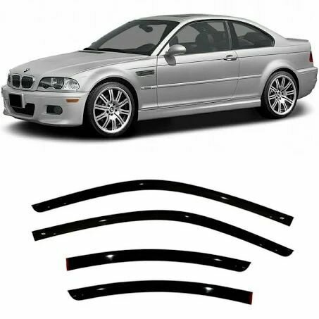 Дефлекторы боковых окон BMW 3er (E46) седан БМВ 3сер. (1998-2005)