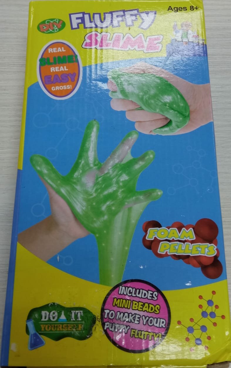 Набор для опытов "Сделай слайм", наполнение для слайма, бренд RI098