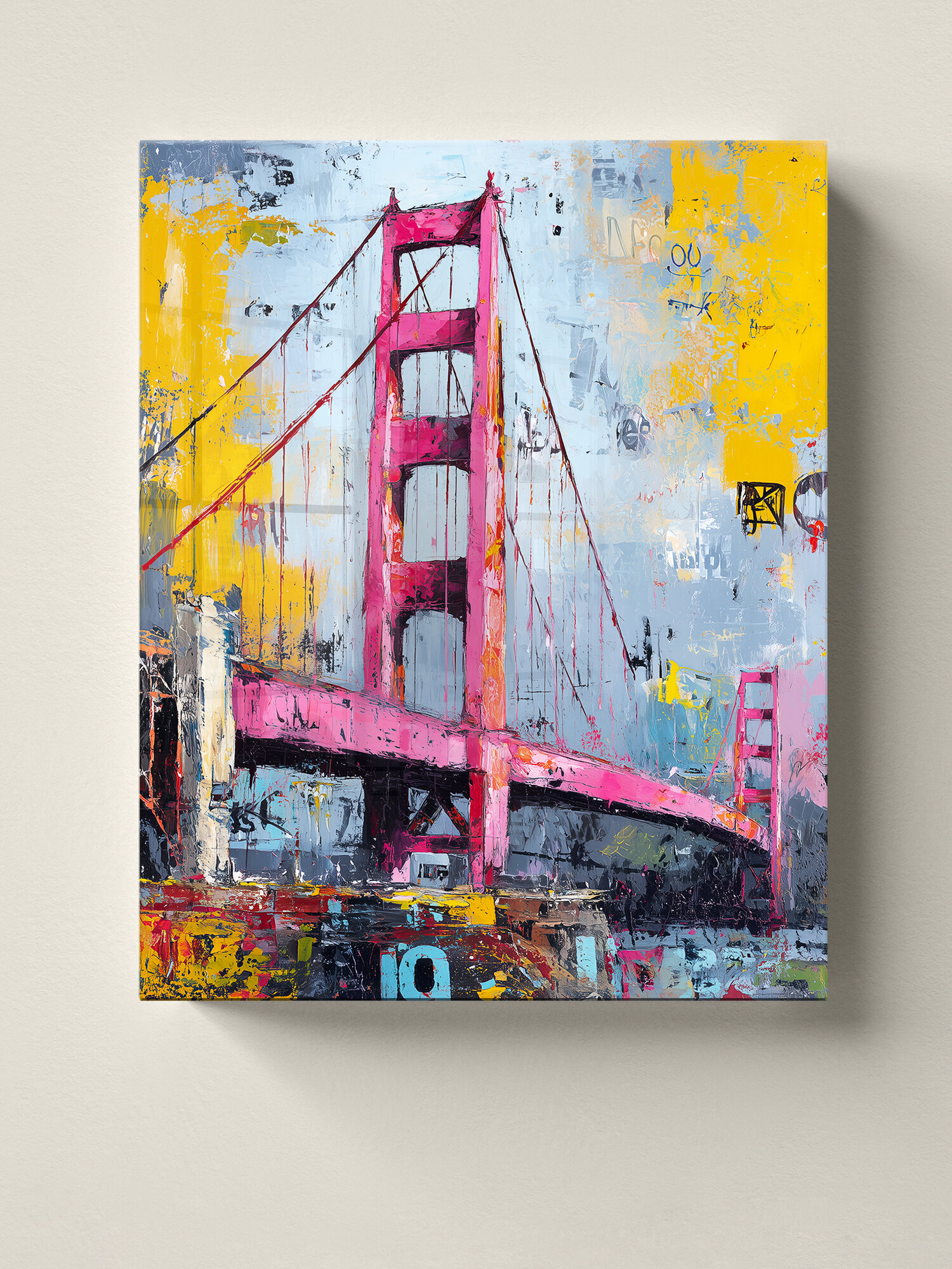 Картина Postermarket "Мост" на стекле, цифровая печать, 40x50 см