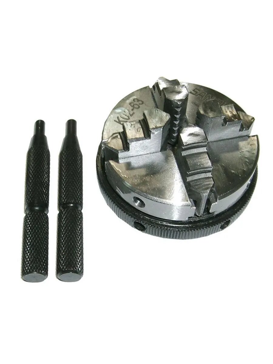 Патрон токарный 4-х кулачковый 63мм K02-63 Skrab 25514