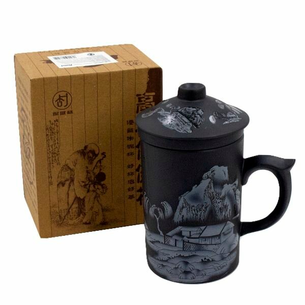 Кружка с ситом заварочная "Чарующая Азия", 350 мл