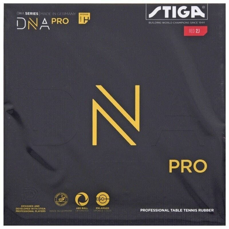 Накладка Для Настольного Тенниса Ракетки STIGA DNA PRO H, Наступательный Тип