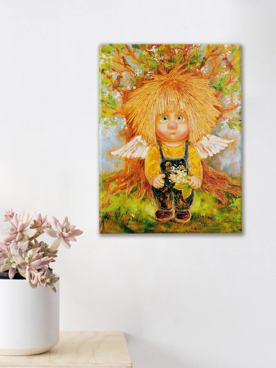 Картина с ангелом