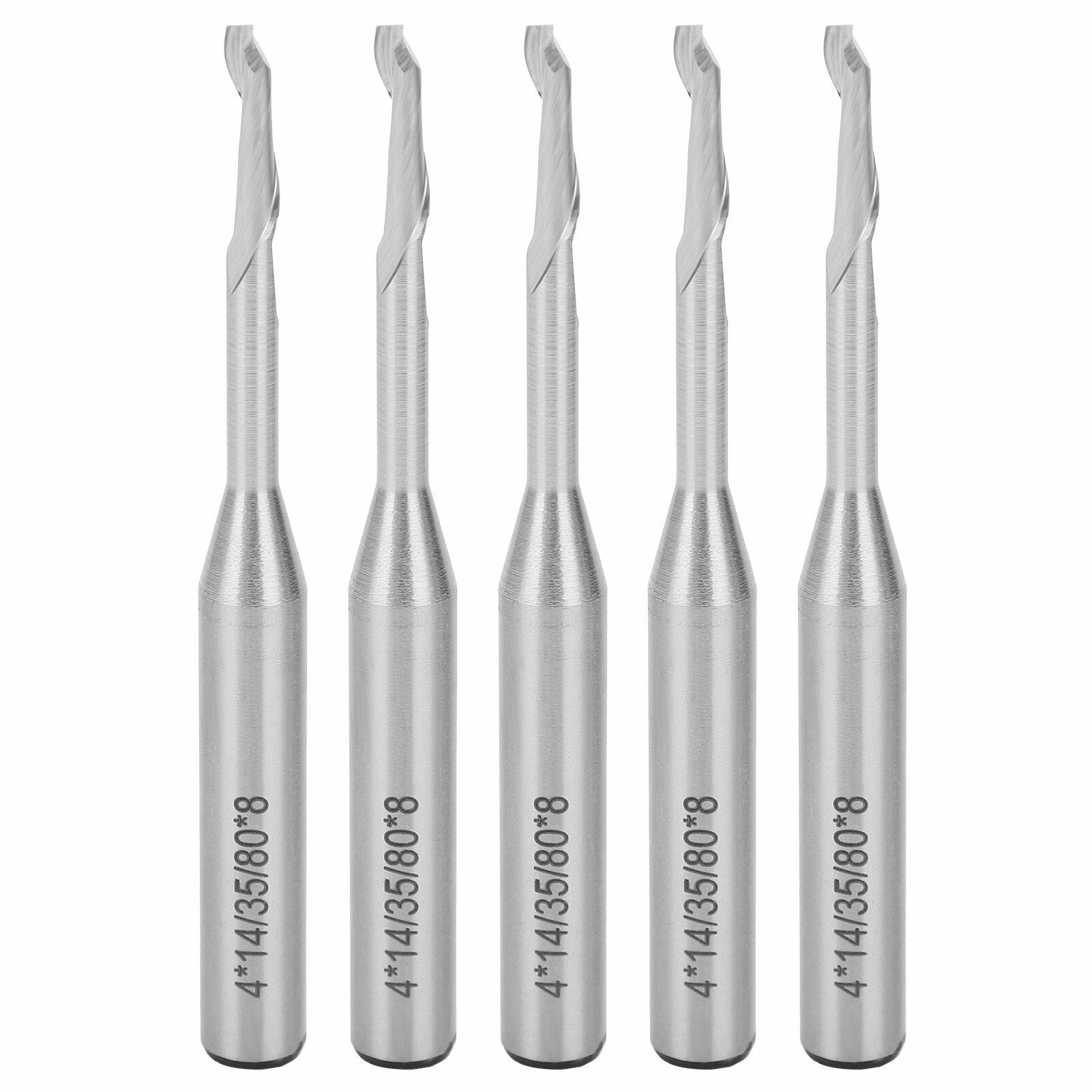 5шт торцевых фрез 8мм из вольфрам. стали