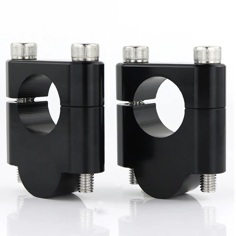 Для Husqvarna FC250/350/450 TC125 701 Enduro/Supermoto TR 650 Strada Norden 901 1 1/8 "28 мм стойки руля зажимы для крепления на руле Черный, Black Riser 30mm