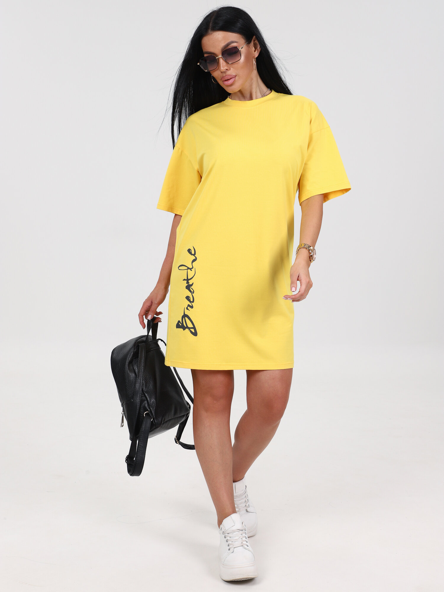 Туника Пляжная, больших размеров, домашняя, летняя