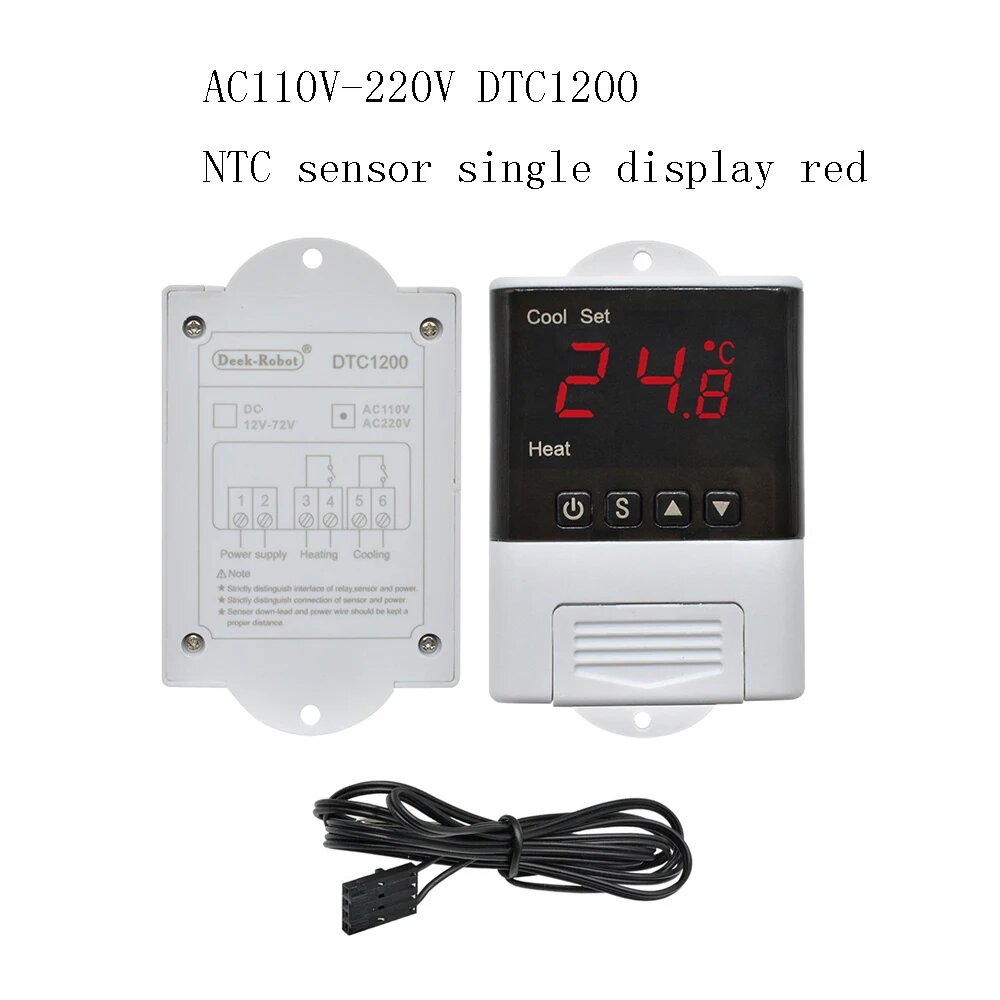 Gaqqee термостат DTC2201 Wi-Fi DTC1200 Without WiFi