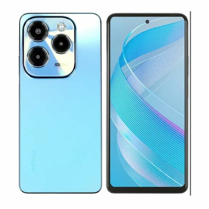 6,78" Смартфон Infinix HOT 40 8/256 ГБ (HOT 40) 2023, голубой