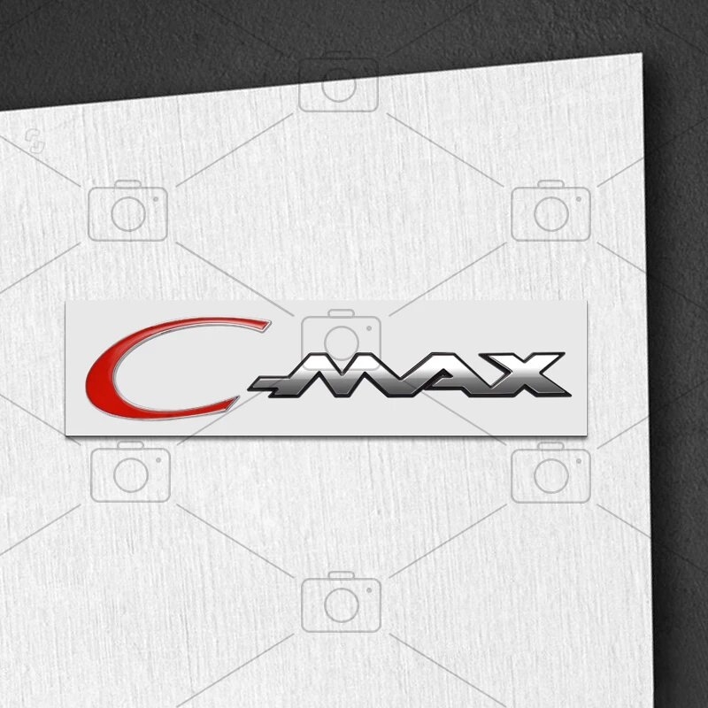 Наклейка на Ford C-MAX, логотип ST, цвет B