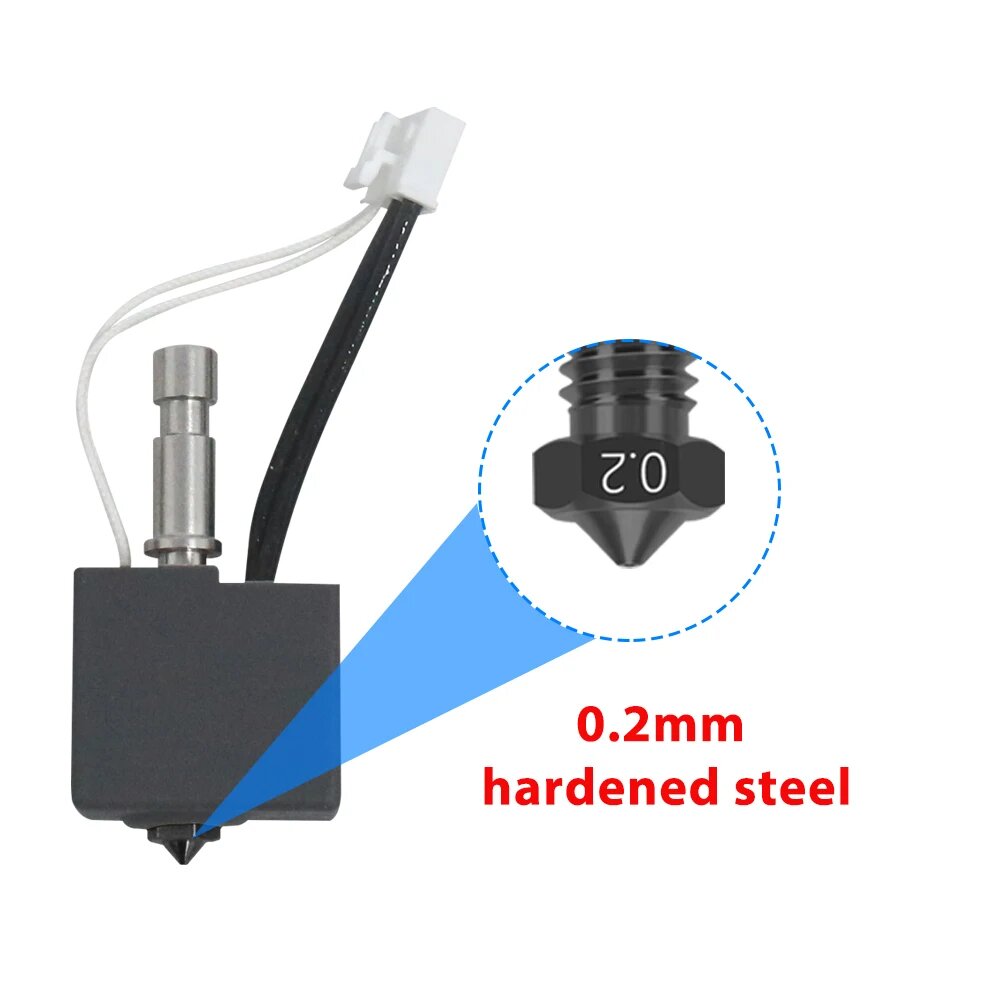 JUUPINE Комплект Hotend для Anycubic Kobra S1 Hotend-HS02