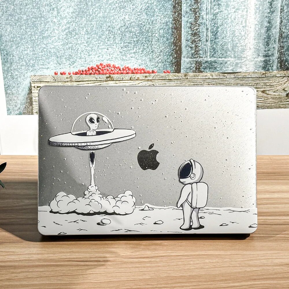 Чехол для MacBook Pro 13 M2 2022, белый RS1459