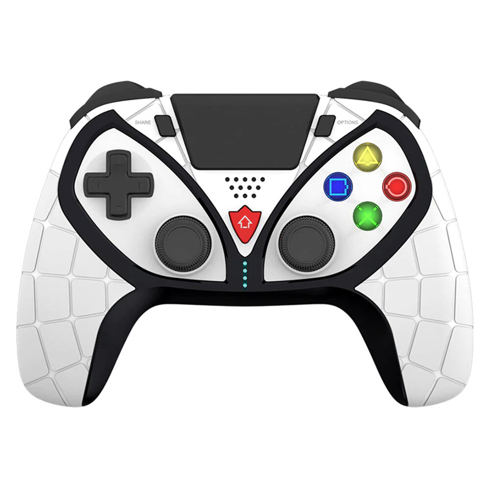 Джойстик Android/IOS/WIN/PS4/PS3 Spiderman Wireless Controller White PG-P4012C iPega