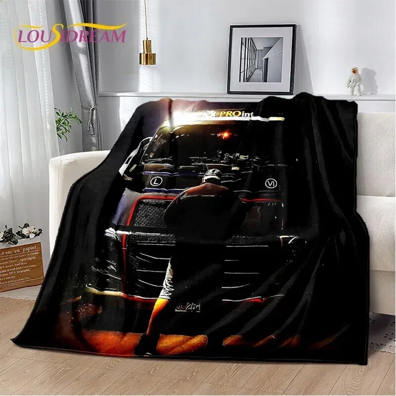 Одеяло Фланель Volvo Truck LK01, Китайская Традиция, 150 см x 200 см,70*100cm，2pcs