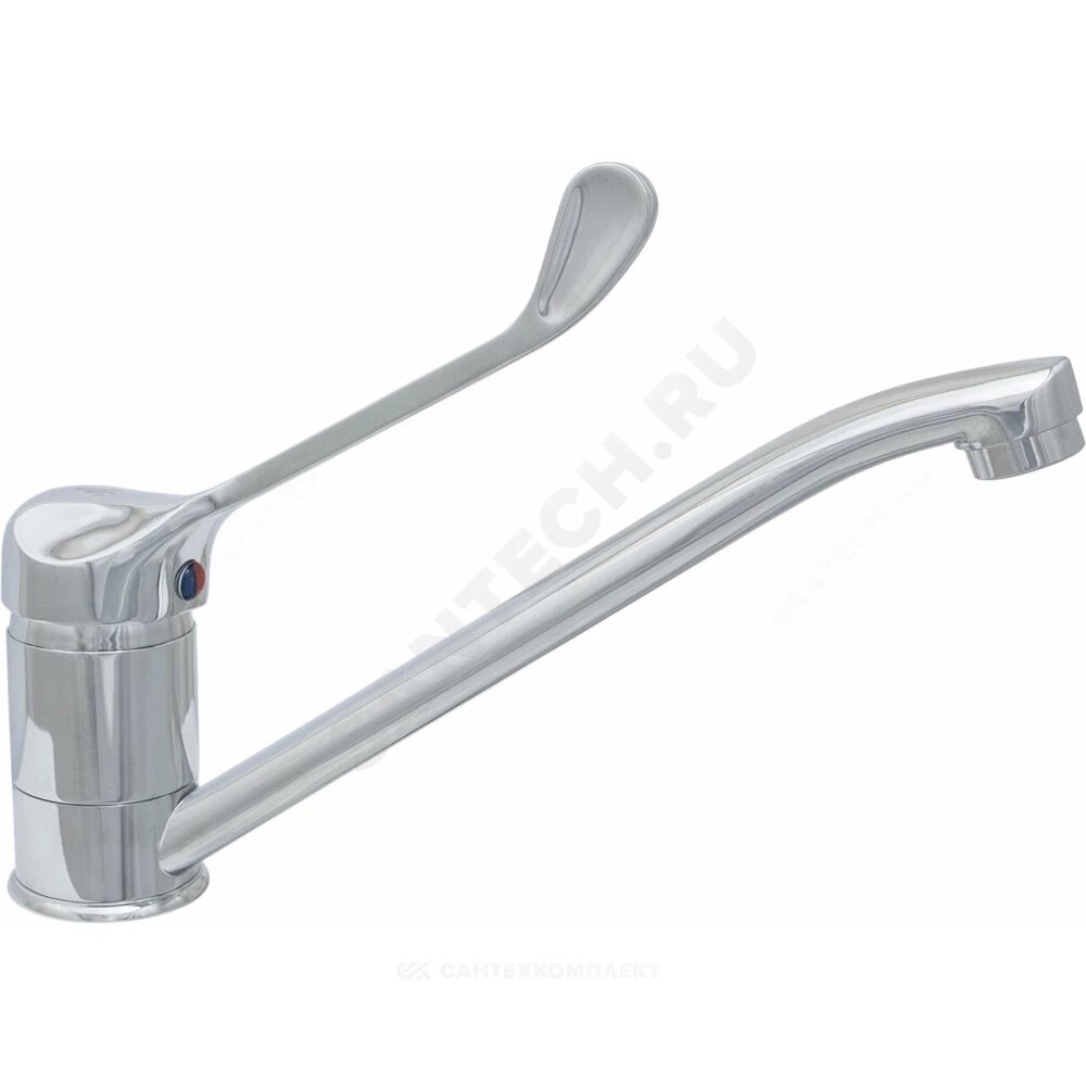 Смеситель для кухонной мойки хирургический локтевой, Стройка ЦС-СМ 27г D35 М-44 Центр Сантехники (Подольск) СТ301105