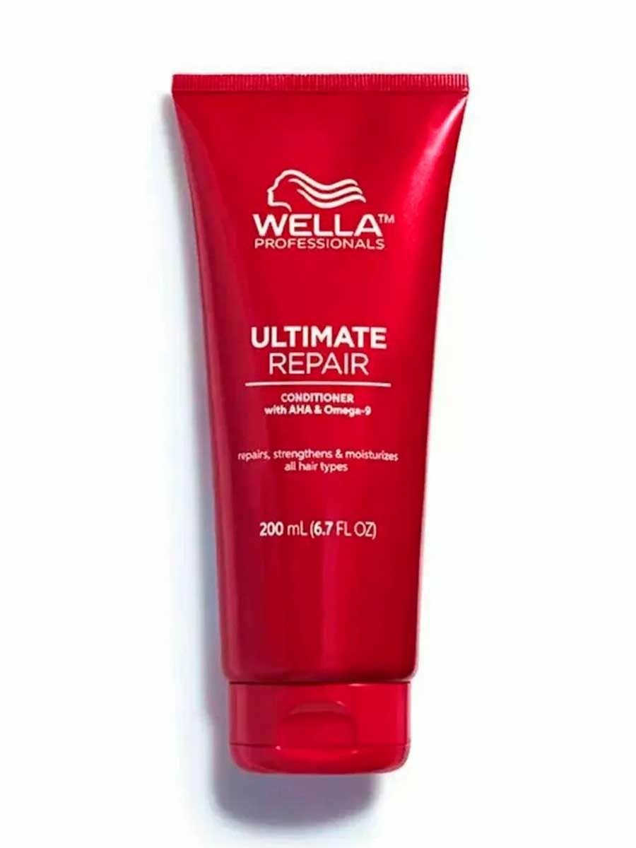 Кондиционер Wella Ultimate Repair глубоко питательный для поврежденных волос 200 мл Велла Алтимейт Репейр