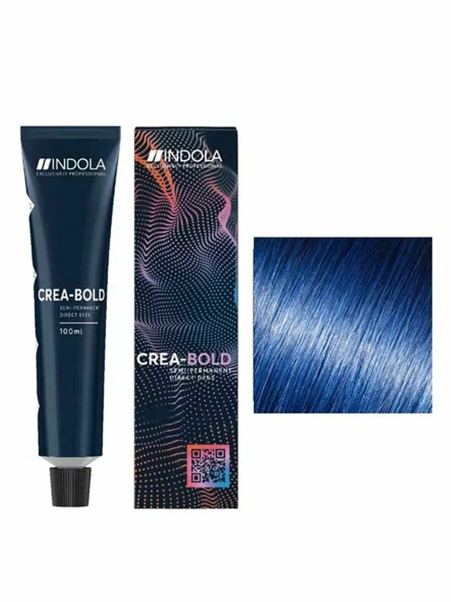 INDOLA Крем-краска CREA-BOLD INDIGO BLUE 100 мл