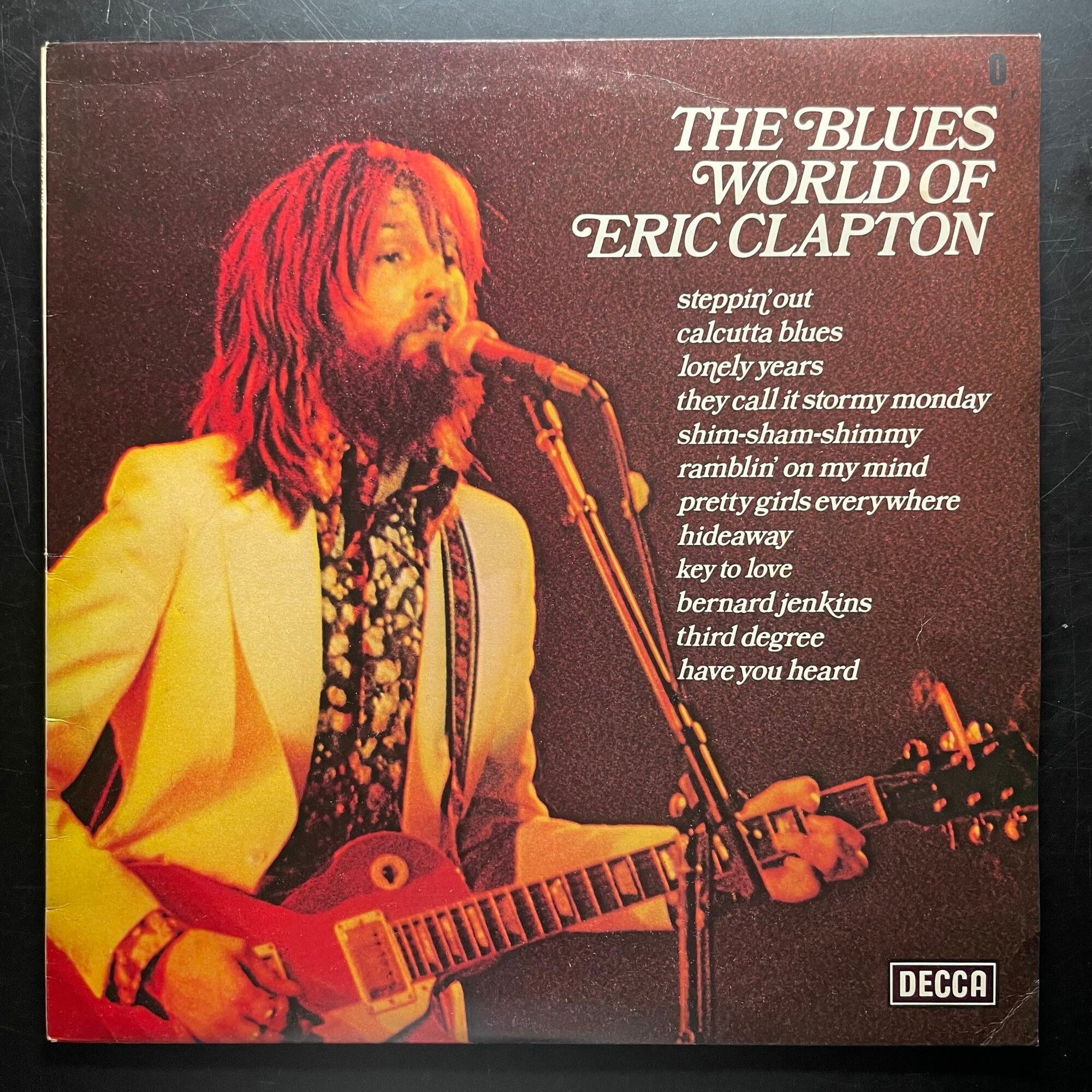 Виниловая пластинка The Blues World Of Eric Clapton (Англия)