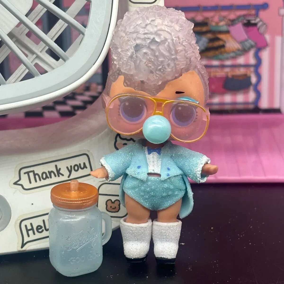 8CM LOL Doll Collectible Girl DIY Toy Doll Set Includes Doll Clothes, Shoes and Accessories Children's Birthday Gift