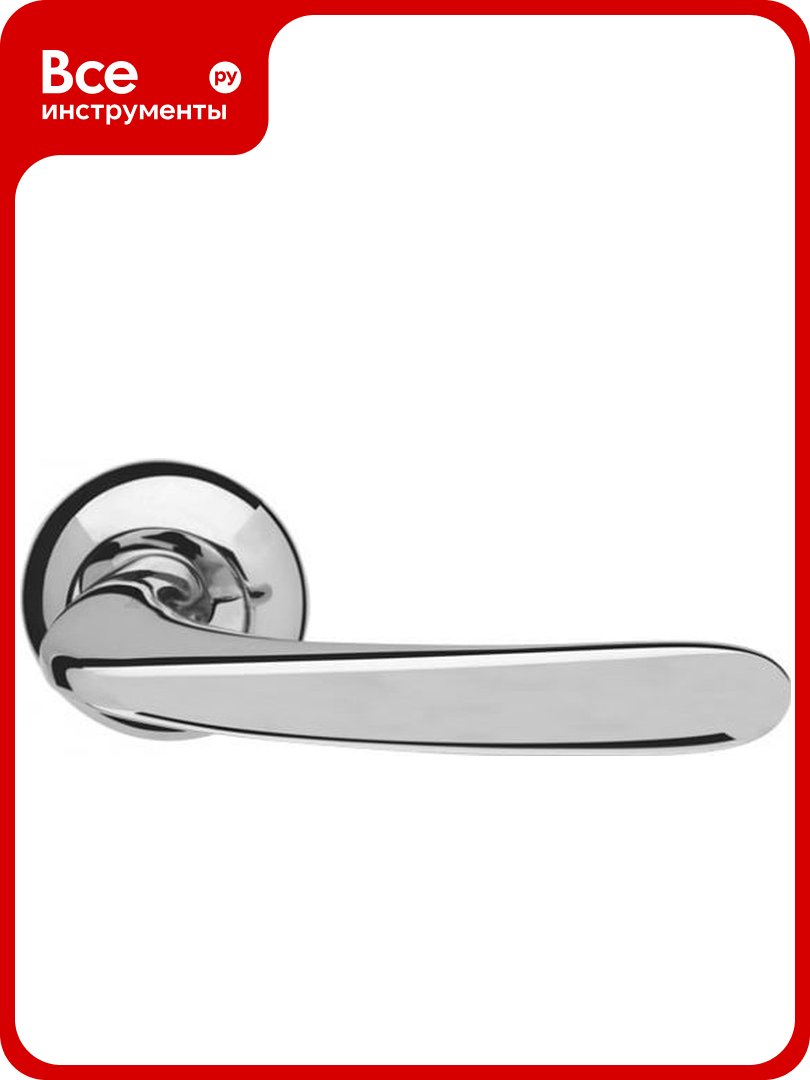 Раздельная ручка ARMADILLO (Pava LD42) CP-8 хром TECH R. LD54. Pava 31871, гальваническое покрытие, материал ЦАМ