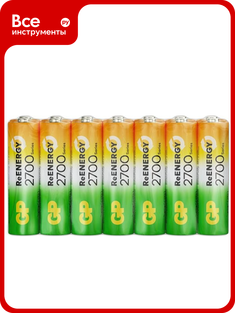 Мощные энергоёмкие аккумуляторы GP Ni-MH 270AAHC-B14 14 штук в блистере 19589, Характеристики типоразмер