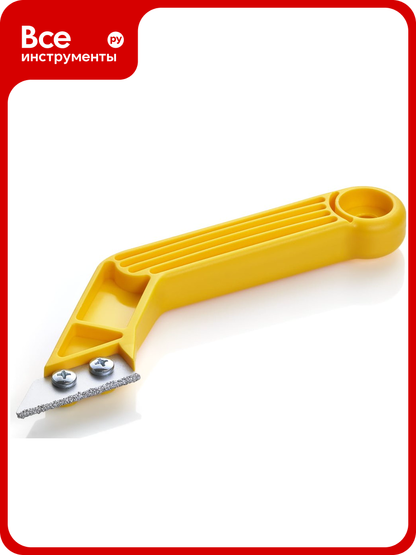 Нож для очистки межплиточных швов Makers 901, пластик, из инструментальной стали имеет острую