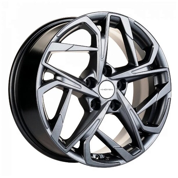 Колесный диск Khomen KHW 1716 7x17 5*110 ET46 DIA63.3 Gray
