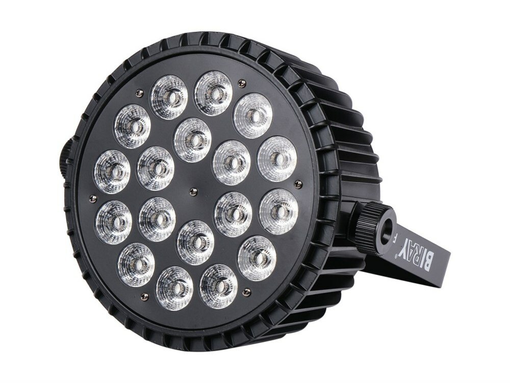 Bi Ray PLC006S Светодиодный прожектор, 18х12Вт, RGBWAUV