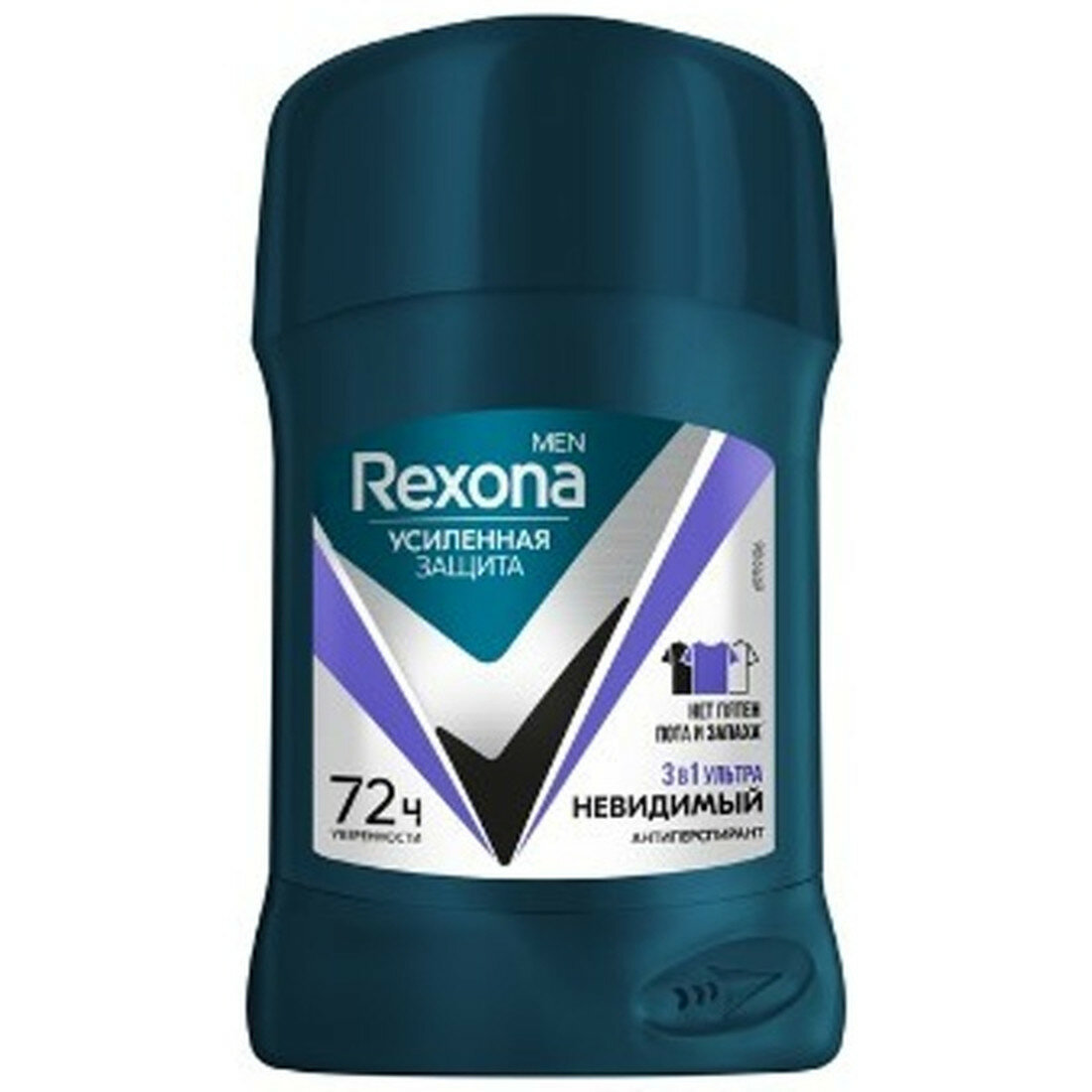 Дезодорант-антиперспирант REXONA MEN Ультра невидимый, 40 мл (стик)