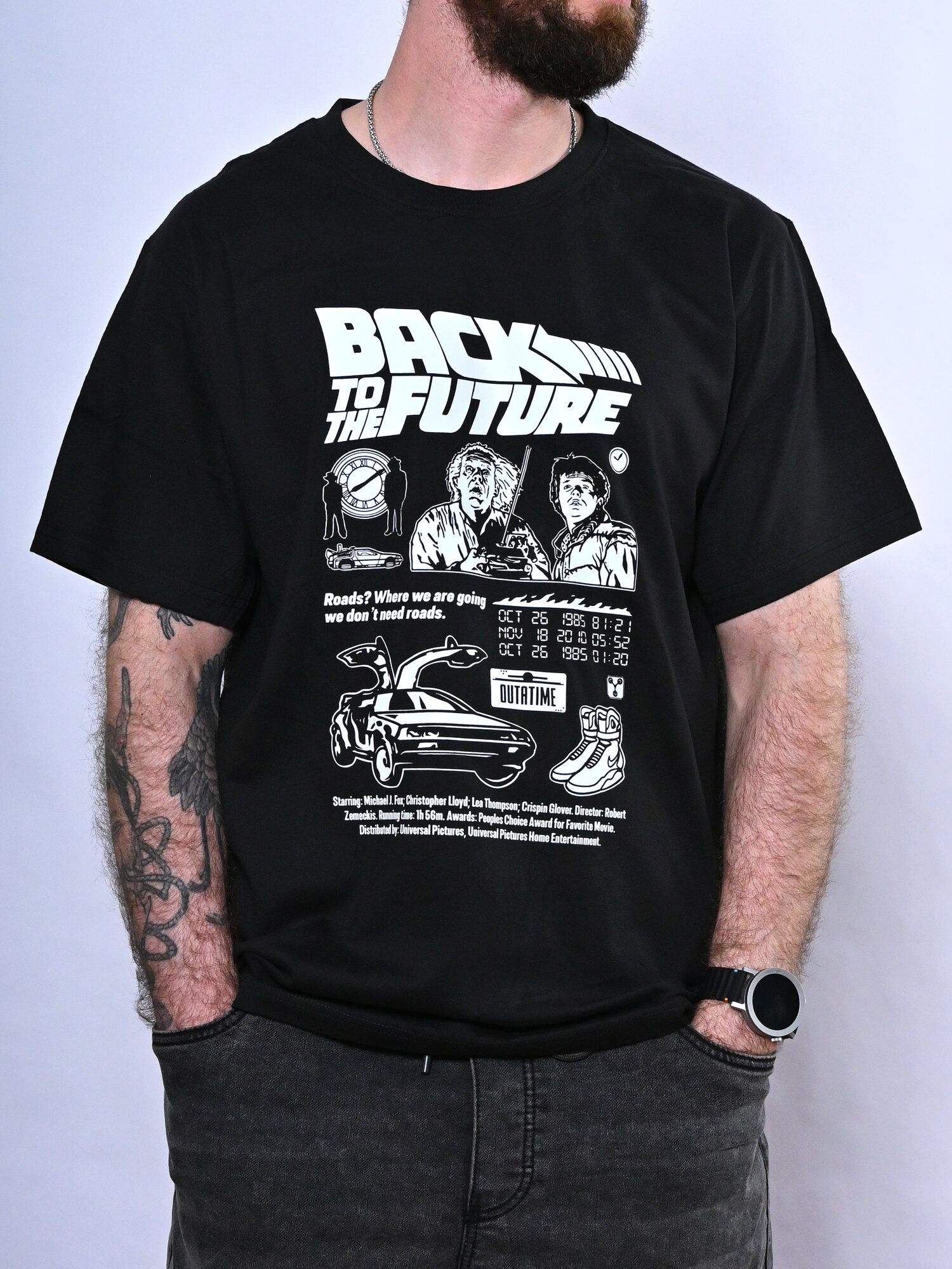 Футболка Назад в будущее