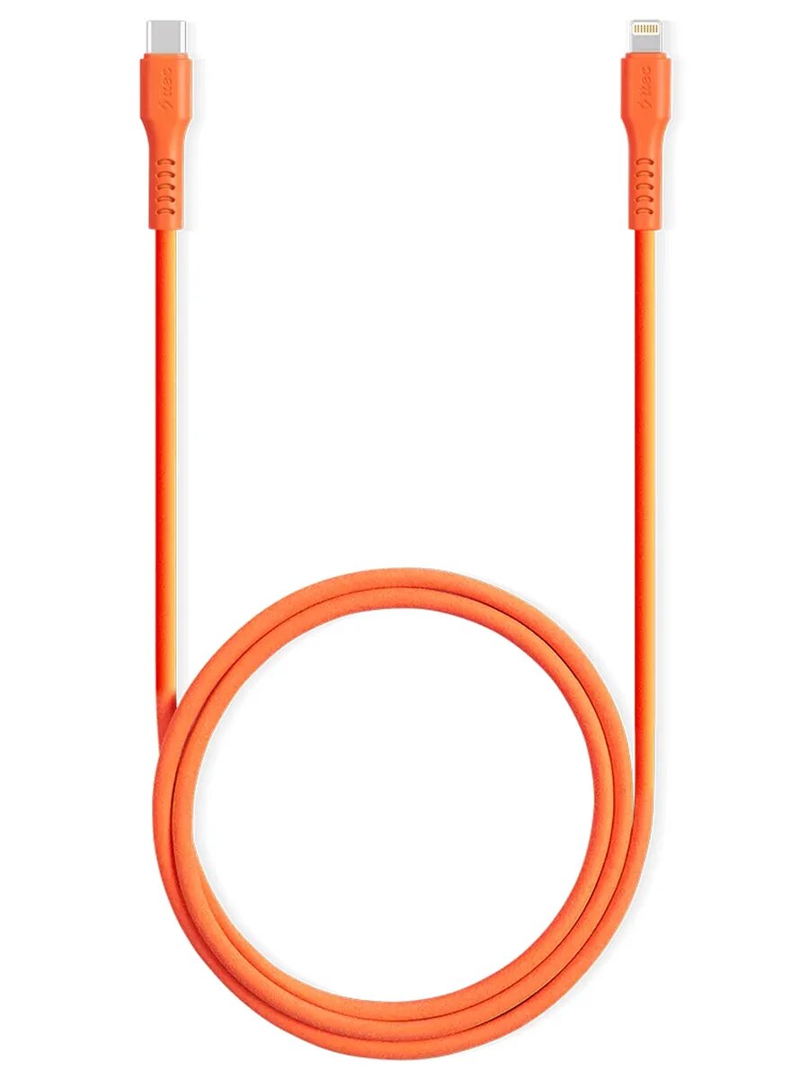 Кабель зарядный TTEC USB-C - Lightning Charge Cable, цвет - оранжевый