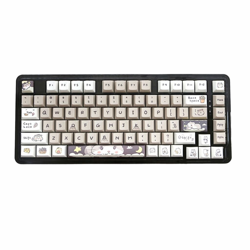 (141 клавиша) оригинальная высота серого крысиного сублимационного колпачка