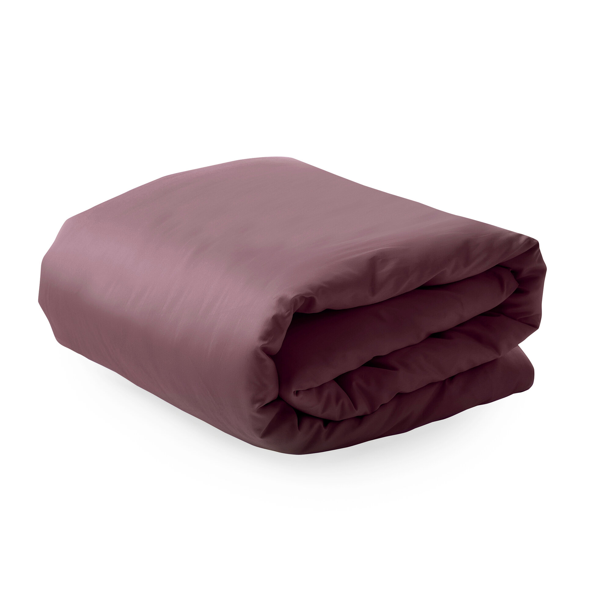Пододеяльник мако-сатин брусника, размер 200 x 220 см