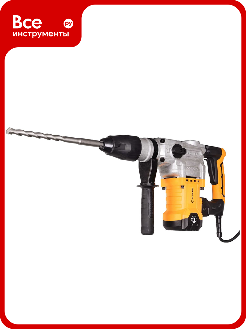 Перфоратор вихрь П-1600к-м 72/3/3 с вертикальным двигателем, виброзащита, полупрофессиональный