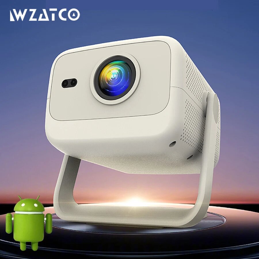 Автоматический фокус Full HD 1080P для проектора WZATCO