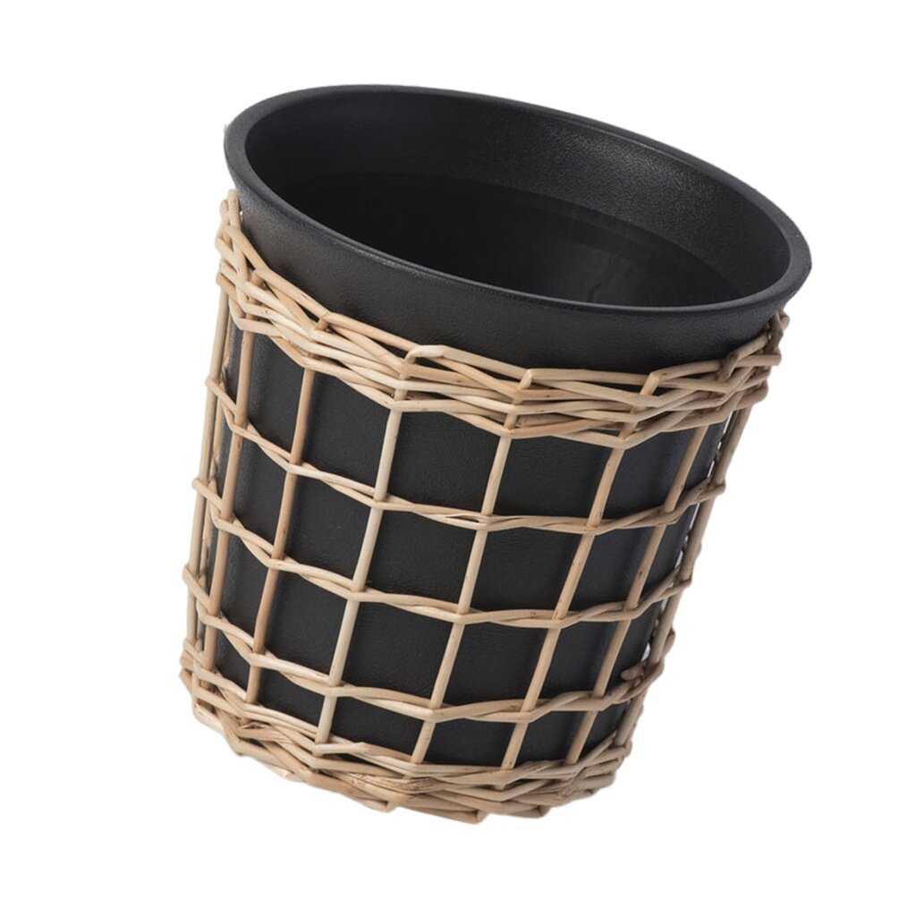 Плетеная корзина для растений