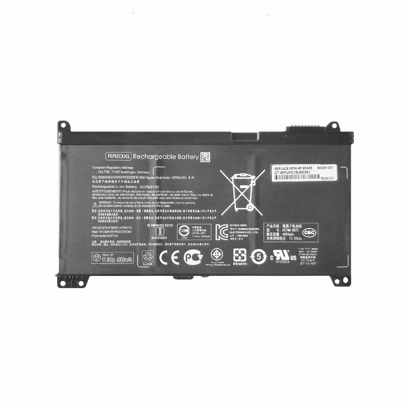 Aккумулятор MyPads для HP ProBook 430 440 450 455 470 G4 G5 RR03XL HSTNN-PB6W 851477-421