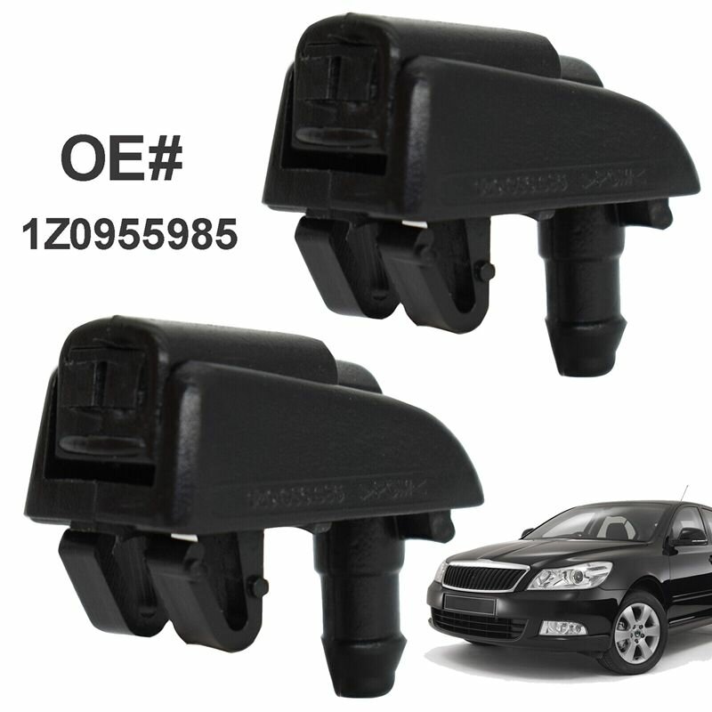 Форсунки омывателя ветрового стекла MyPads, 2 шт. для SKODA OCTAVIA 2004-2015