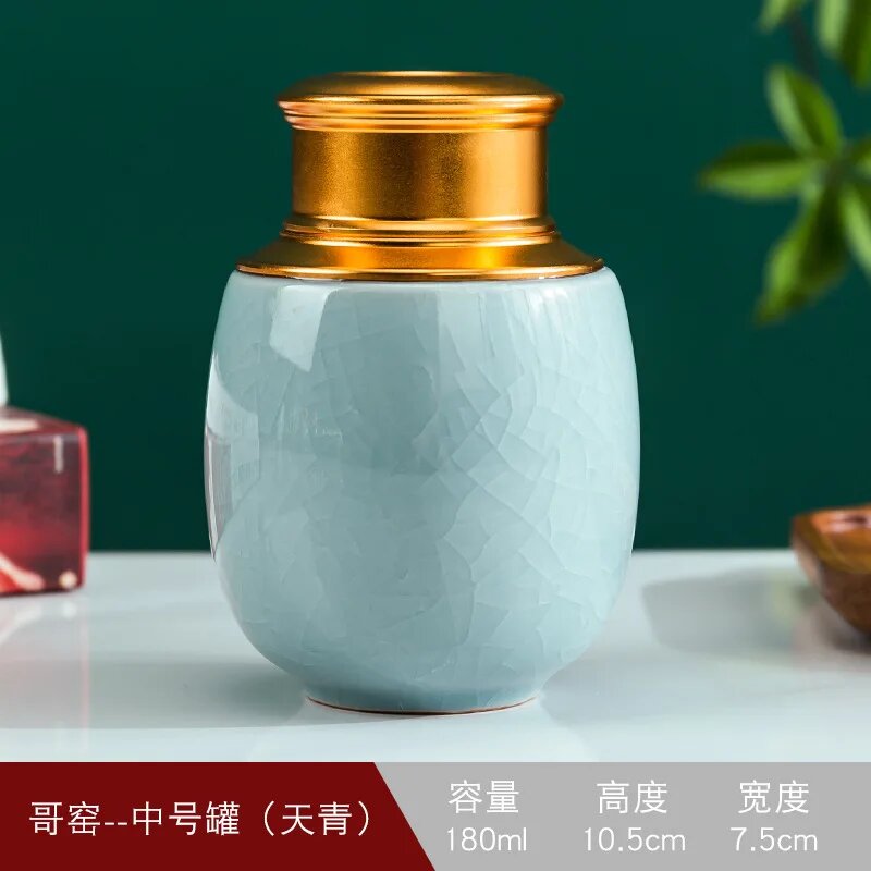 Мемориал кремации ПЭТ урна, Центр размера домашних животных пепел, Керамические трещины глазури листья, Декоративный пепел, Похороны животных Мемориал Coffi, B2