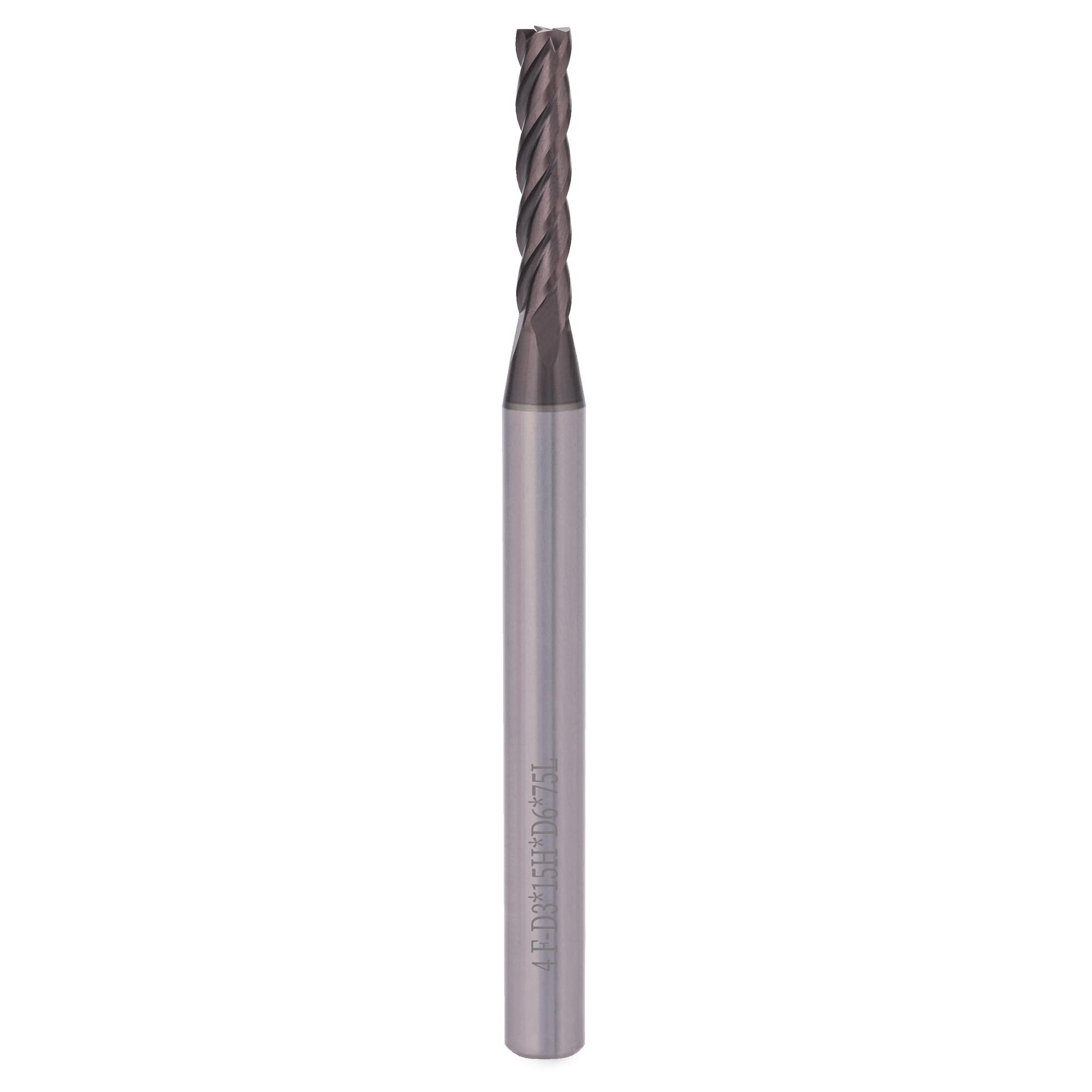 Фреза для нержавеющей стали H-Tools 3,0x75/15мм d06 4z S30 AICrN 6337-030