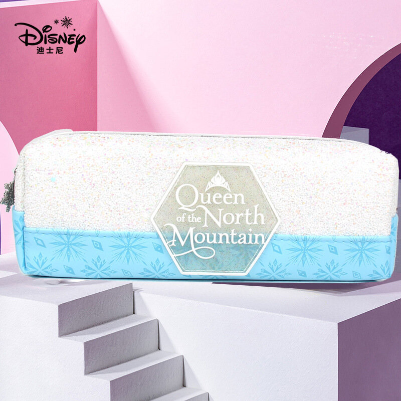 Пенал Ice and Snow "Princess Aisha", многофункциональный, для девочек, сине-белый