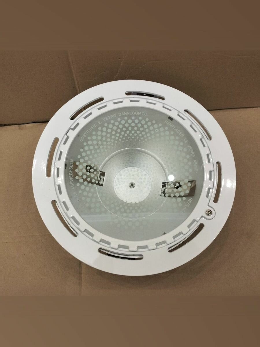 Ветильник ИО под галогеновую лампу 500 Вт длиной 117 мм, цоколь Rx7s, встраиваемый