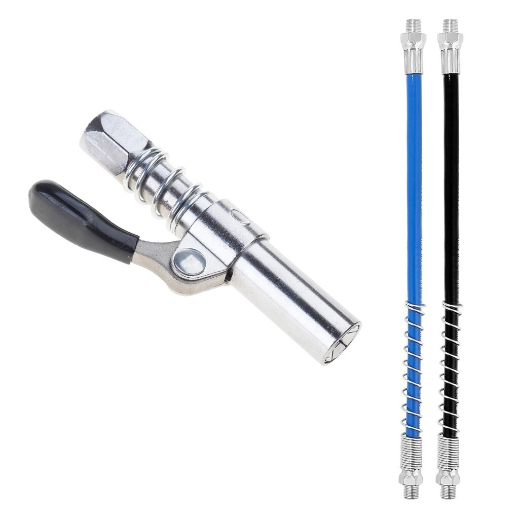 1 комплект одноручного редуктора, смазочная насадка высокого давления, смазочный пистолет, фиксирующий зажим смазочного типа, смазочная насадка, смазочный пистолет со шлангом