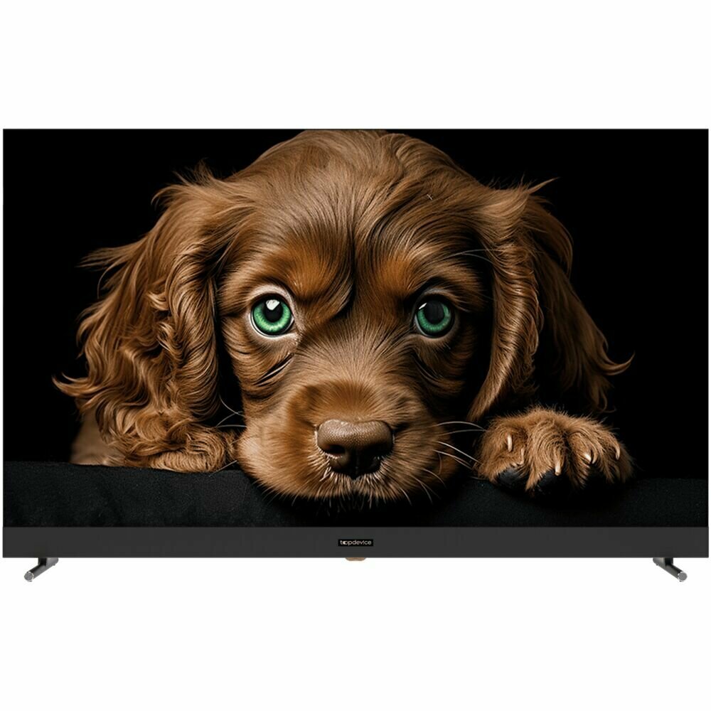Телевизор 55" Topdevice TDTV55DQ08U_BK (4K 3840x2160, SmartTV) черный