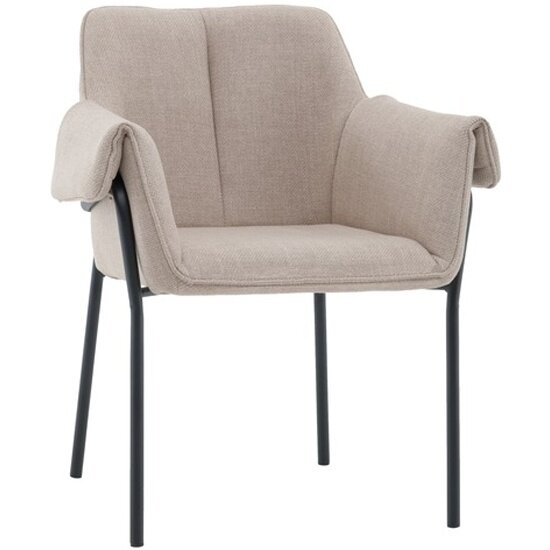 Кресло Stool Group Фальчин рогожка бежевый