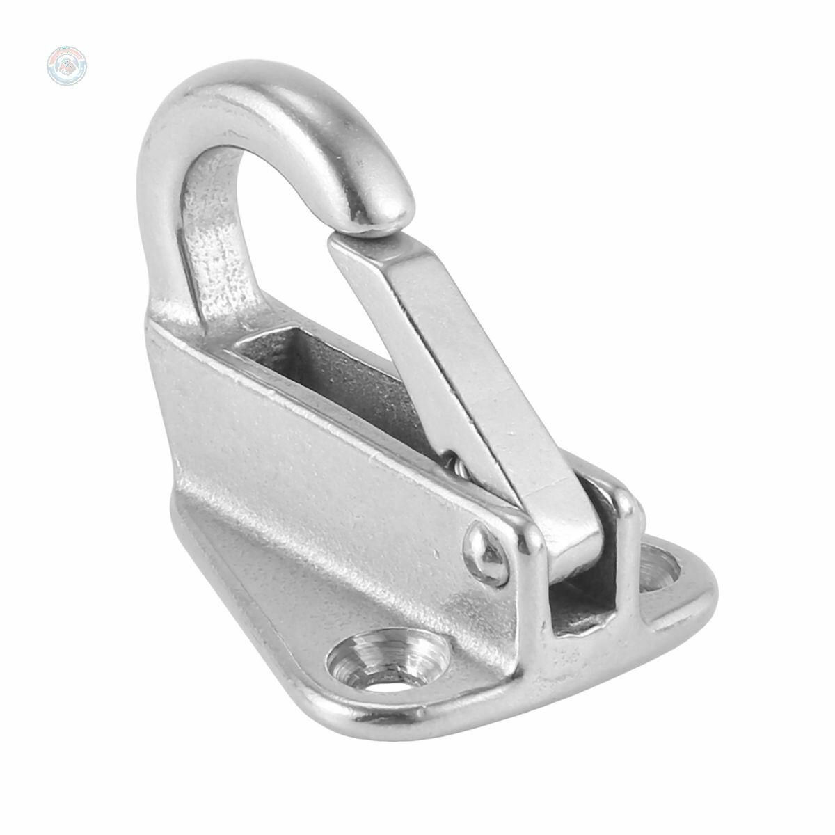 Крючок для кранцев лодочный из нержавеющей стали с пружинной защелкой, надежный держатель для крыльев катера и яхты