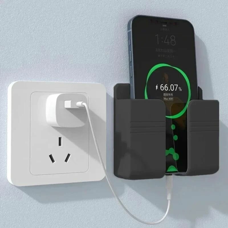 Полка Для Зарядки Мобильного Телефона, Материал: Пластик, Органайзер Для Кухни И Ванной Комнаты