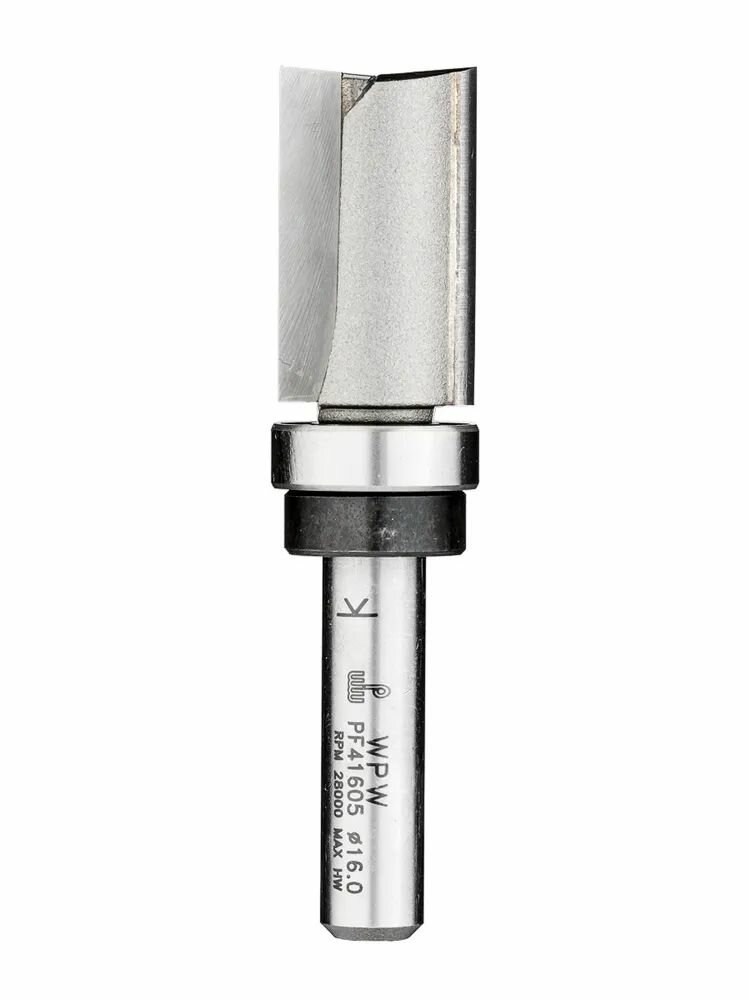 WPW Фреза копировальная D16 B25 Z2 верхний подшипник хвостовик 8 (PF41605)