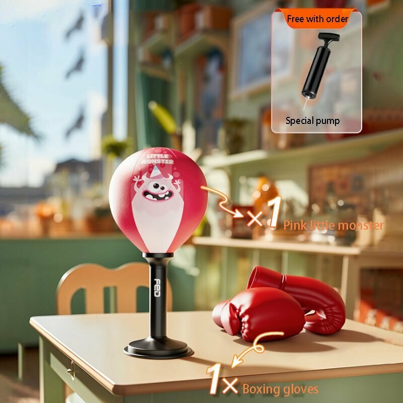 Набор Инвентаря Для Бокса / Настольная Боксерская Груша