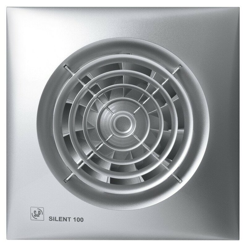 Осевой вентилятор Soler&Palau Silent-100 CHZ Silver [5210322300]